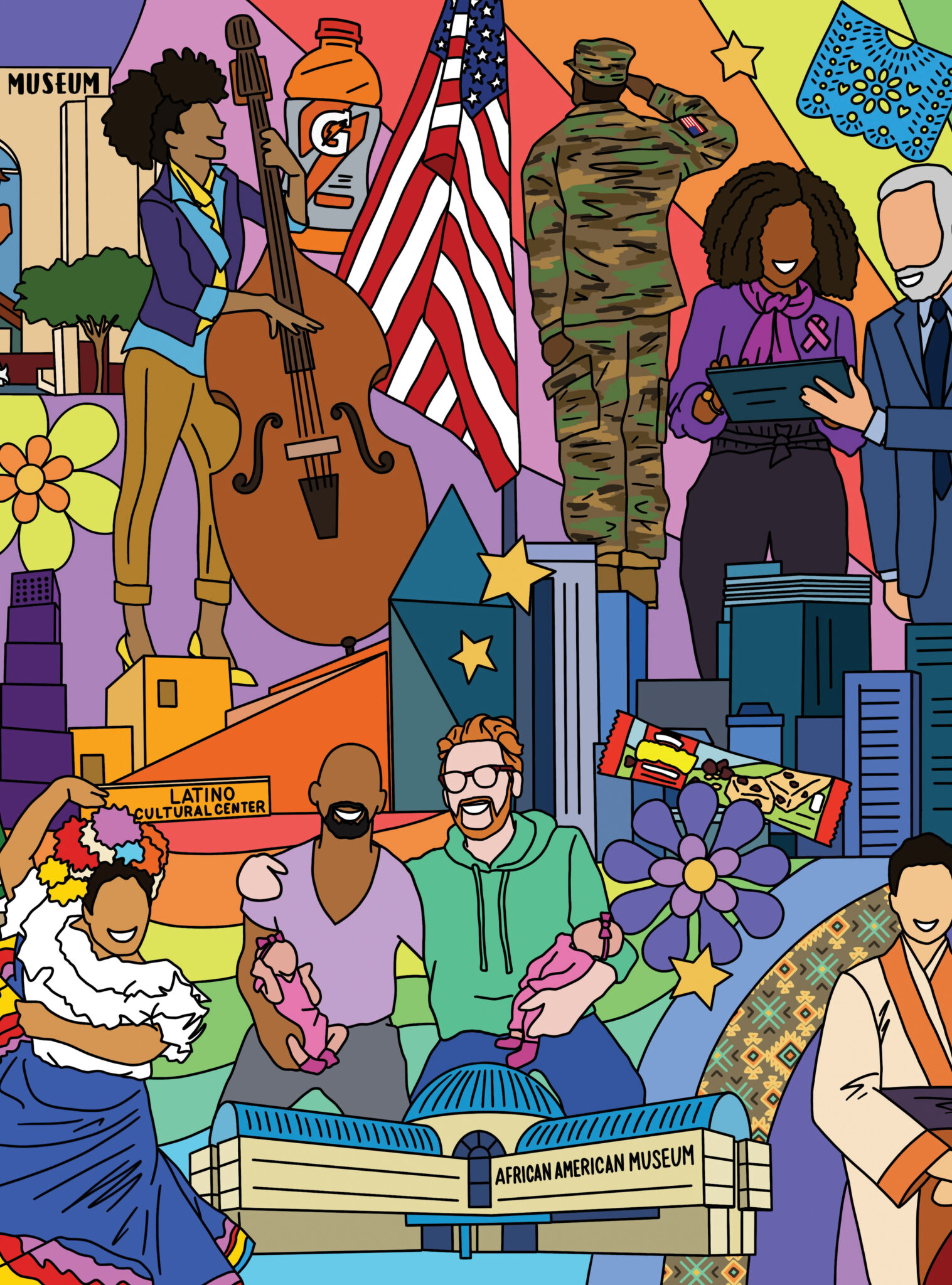 Celebrating Diversity: Art at PepsiCo Frito Lay HQ - Plano, TX