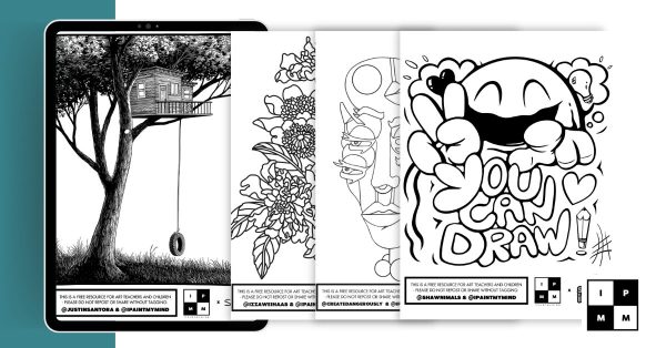 FREE Coloring Sheets Collection - IPaintMyMind