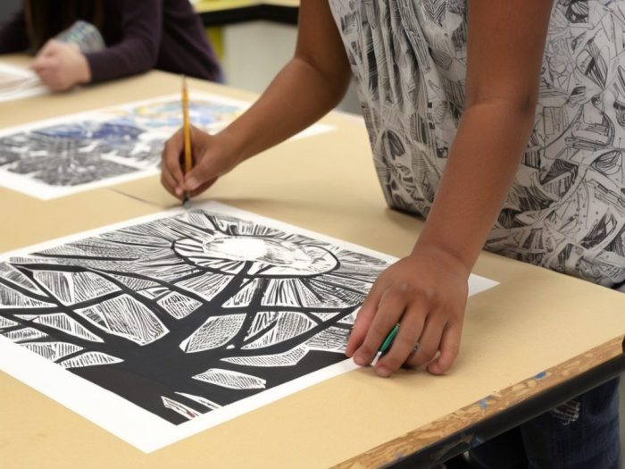 Introduction to Printmaking for Kids: Simple Techniques for Middle School